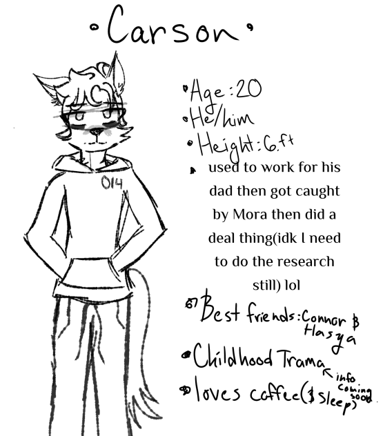 •Carson• bio outline - ibisPaint