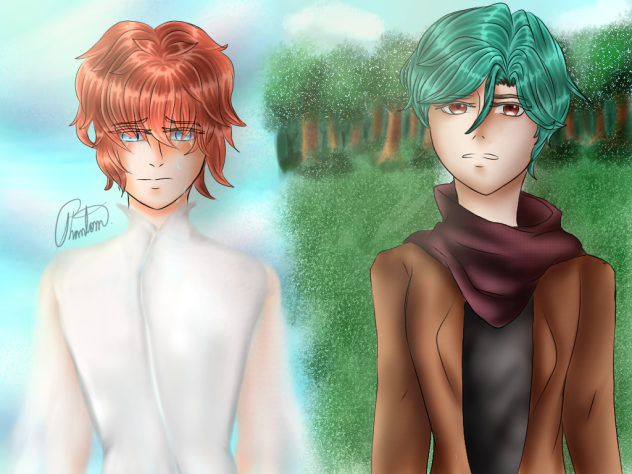 dominik y jade - ibisPaint