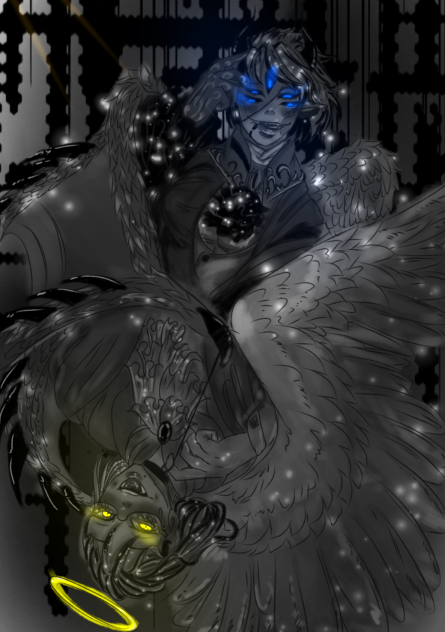 the darkness - ibisPaint