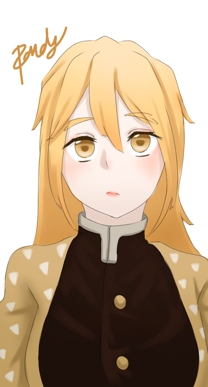 zenitsu girl version - ibisPaint