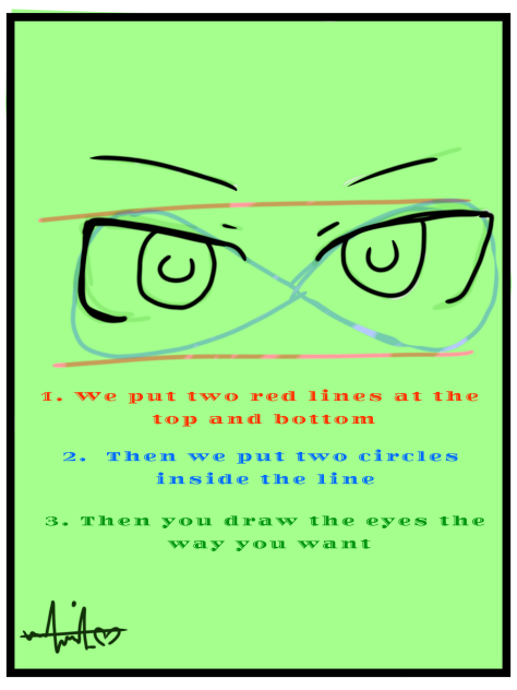 How to draw two identical eyes - ibisPaint