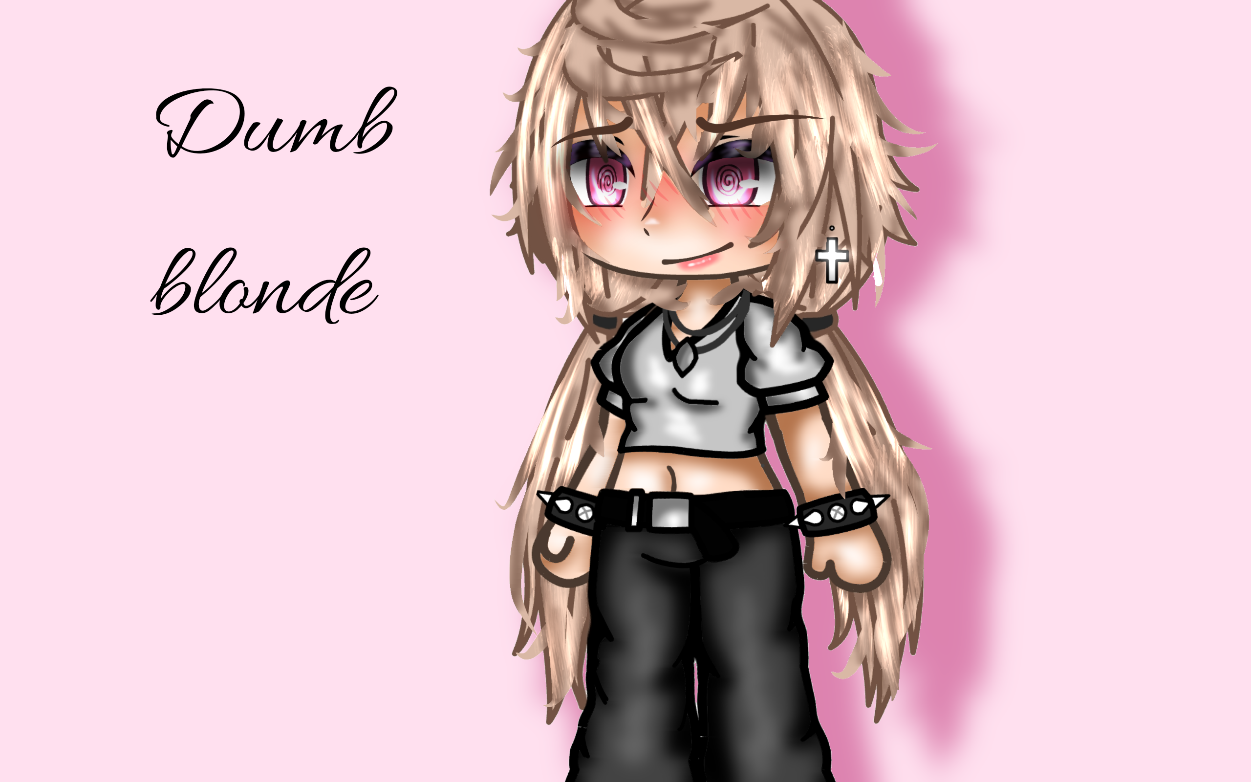 Dumbest blonde ever 💔 - ibisPaint