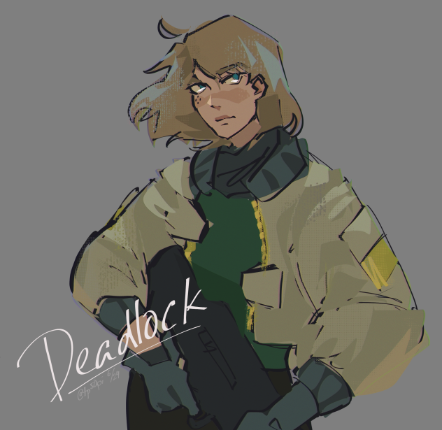 deadlock valorant - ibisPaint