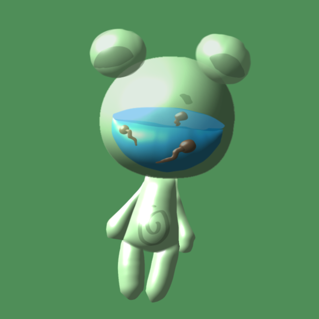 frog creature - ibisPaint