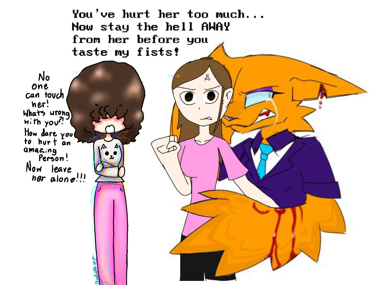 Collab with FlameBlaze - ibisPaint