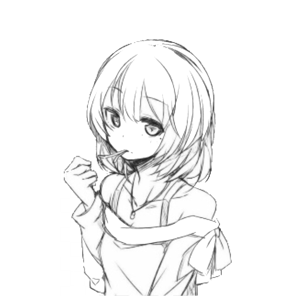 Cute girl no Color - ibisPaint