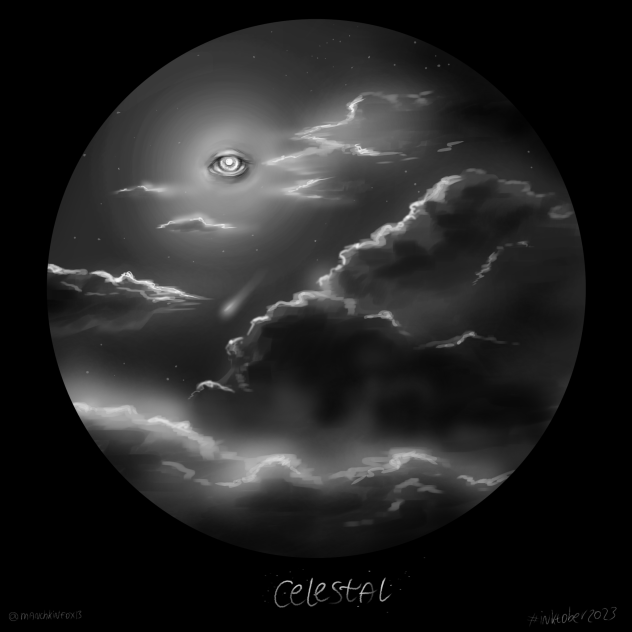 INKTOBER Celestial - ibisPaint