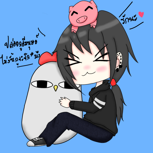 My chicken so cute - ibisPaint