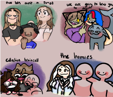 Types of friends-homies - ibisPaint
