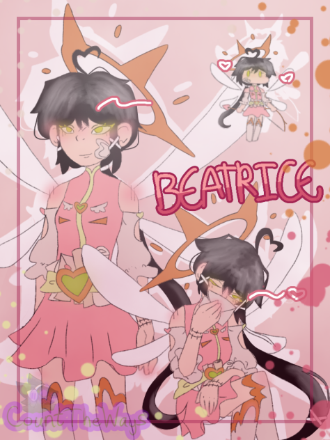 🧡Beatrice - Art Trade with Sammy🧡🩷 - ibisPaint