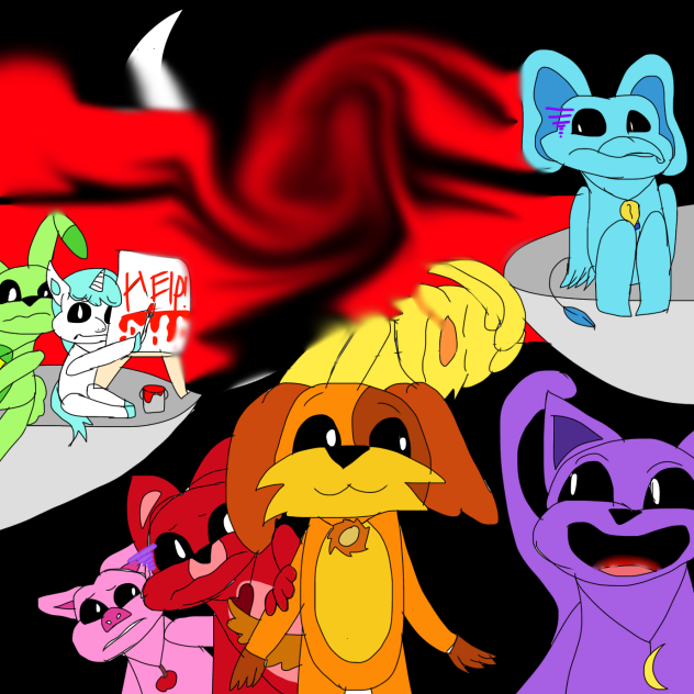 The smiling critters - ibisPaint