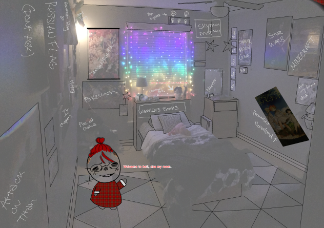 Drawing my room (in progress) - ibisPaint
