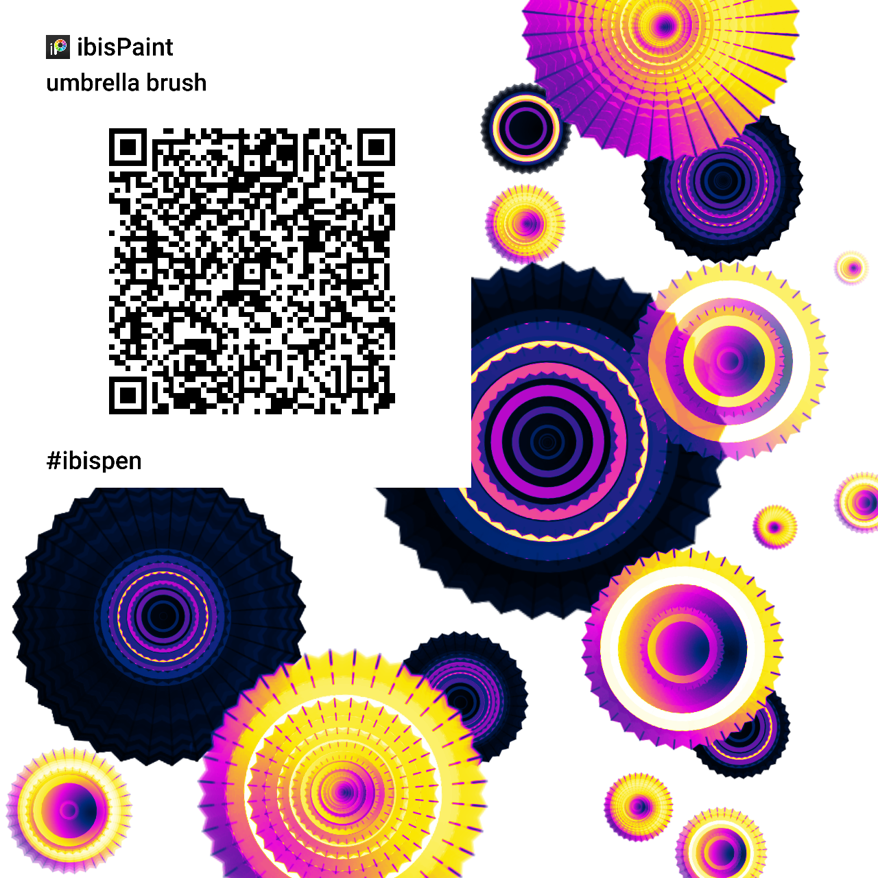 Umbrella Top Brush (Reupload) - ibisPaint