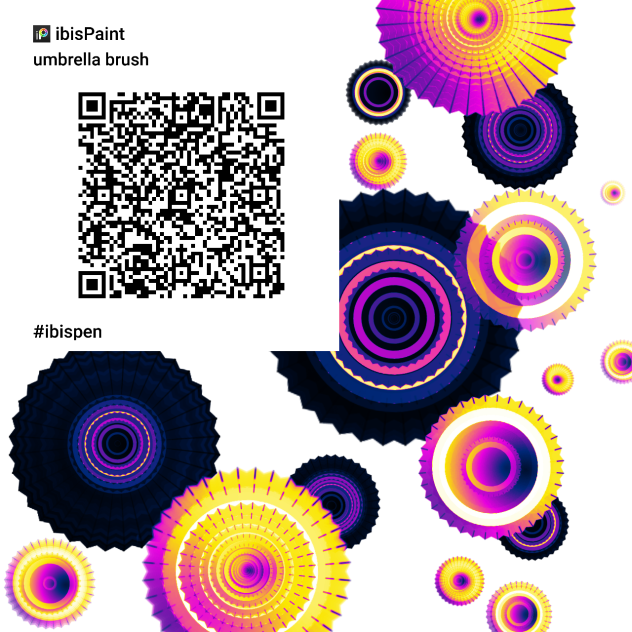 Umbrella Top Brush (Reupload) - ibisPaint