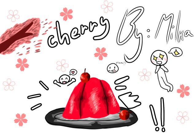 cherry jelly 🌸 🍒 - ibisPaint