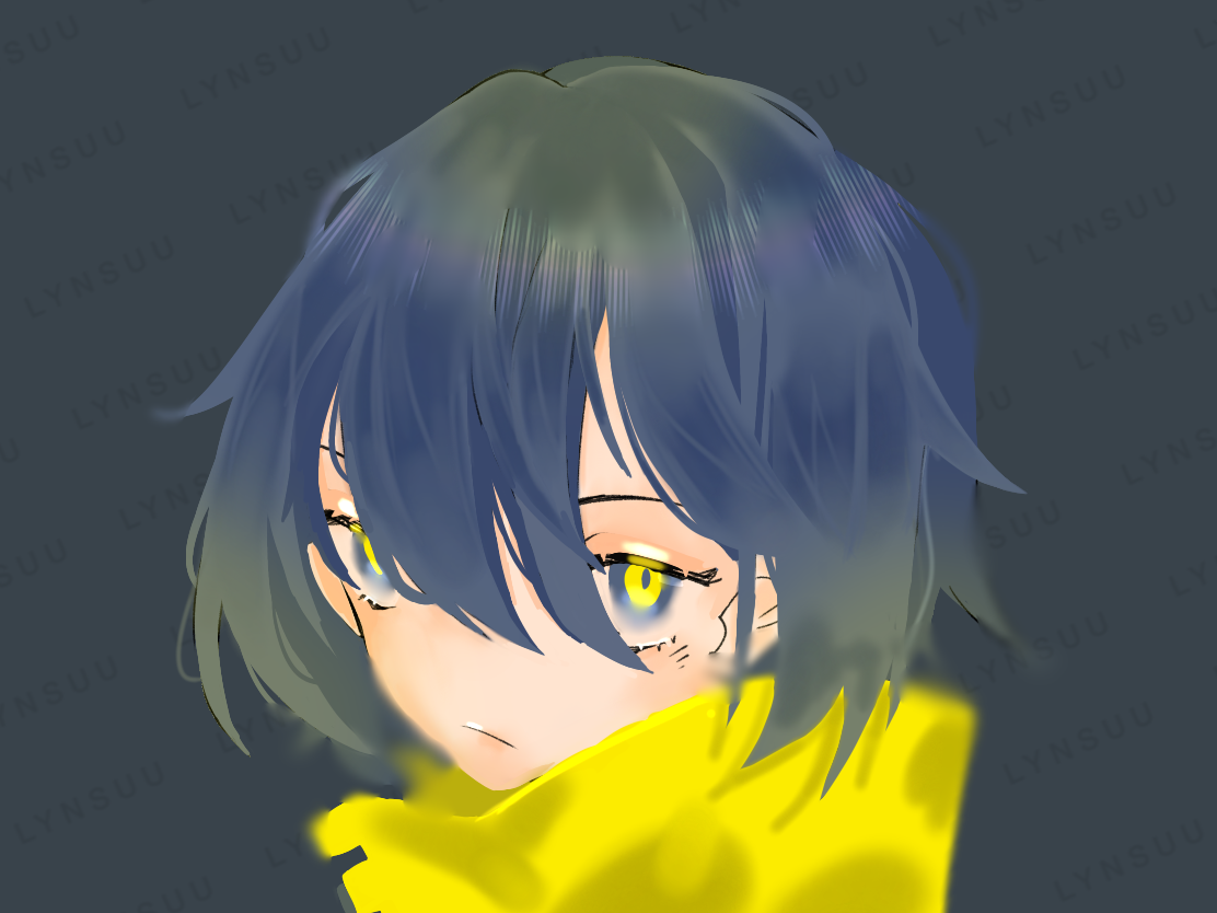 Blue&Yellow - ibisPaint