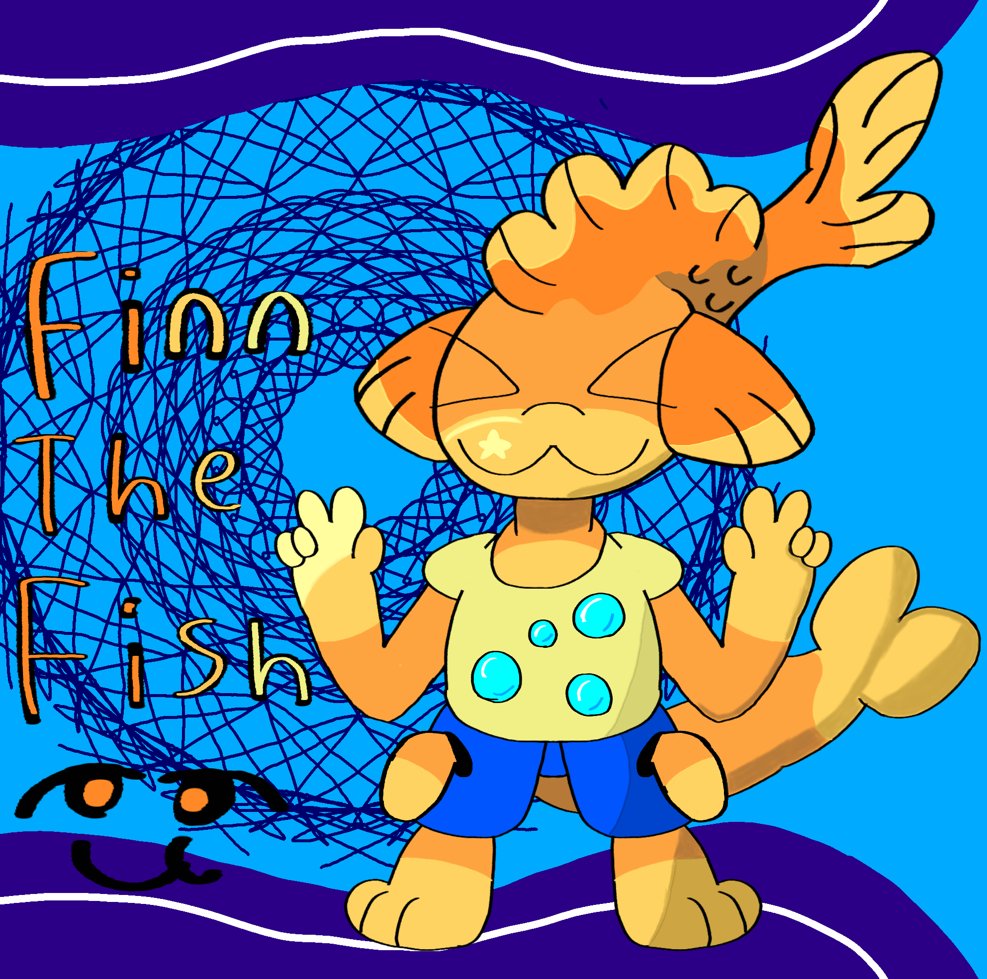 Finn The Fish - ibisPaint
