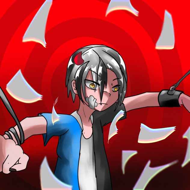 RED DEVIL II💔🤍 - ibisPaint