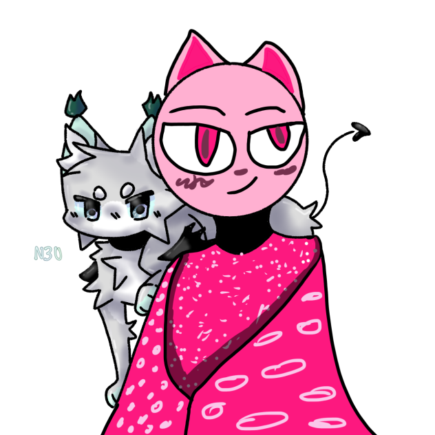 Cool kitty Collab - ibisPaint