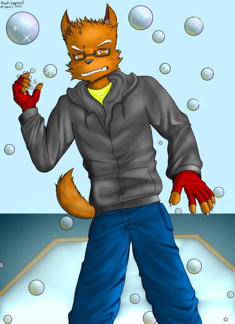 Bad Bubble Dog Boy - ibisPaint