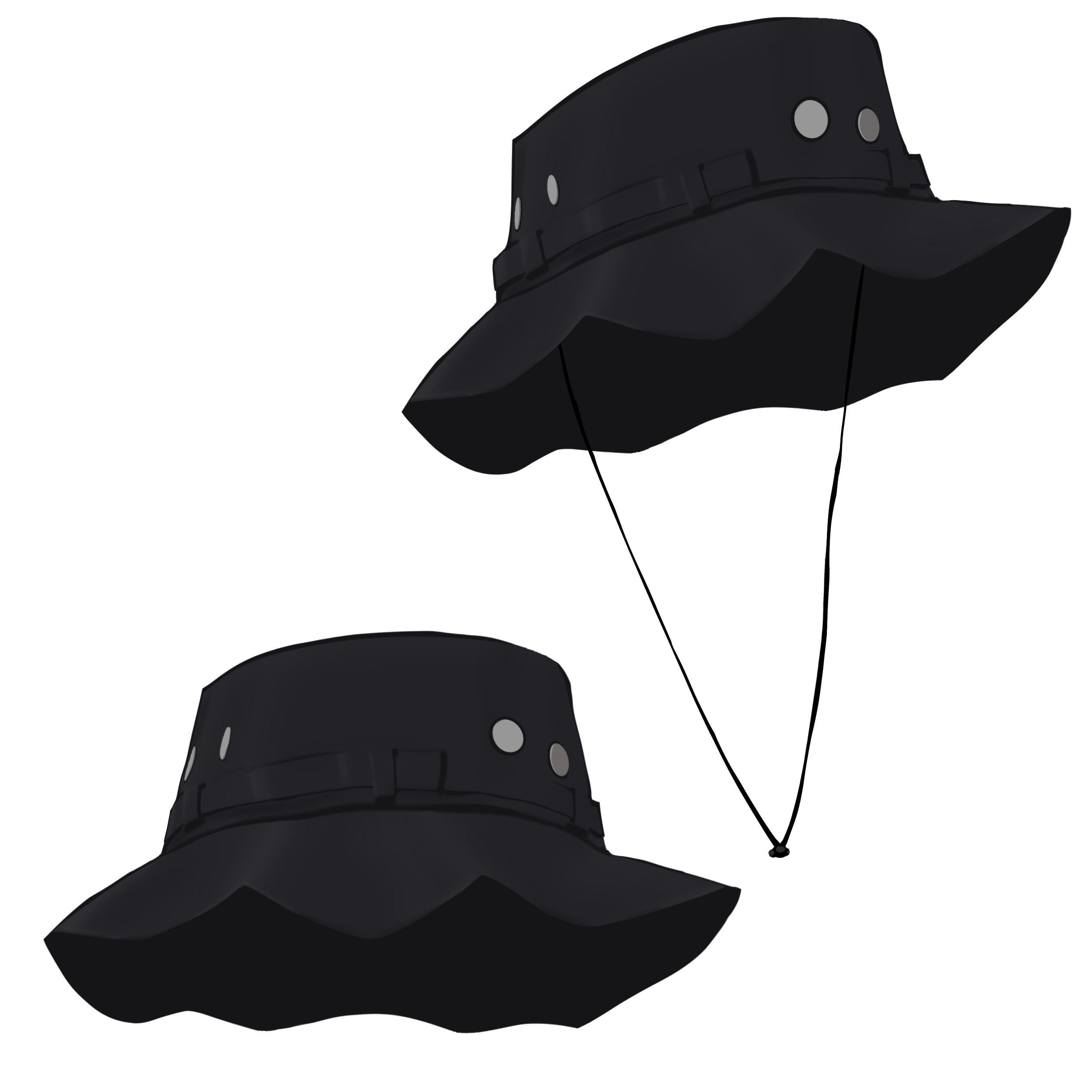 Adventure Hat (Black) - ibisPaint