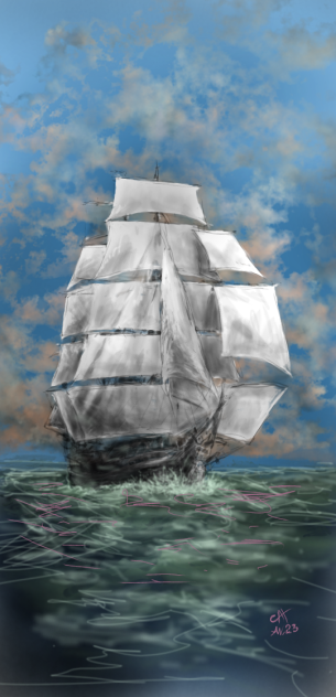 sailing practice - ibisPaint
