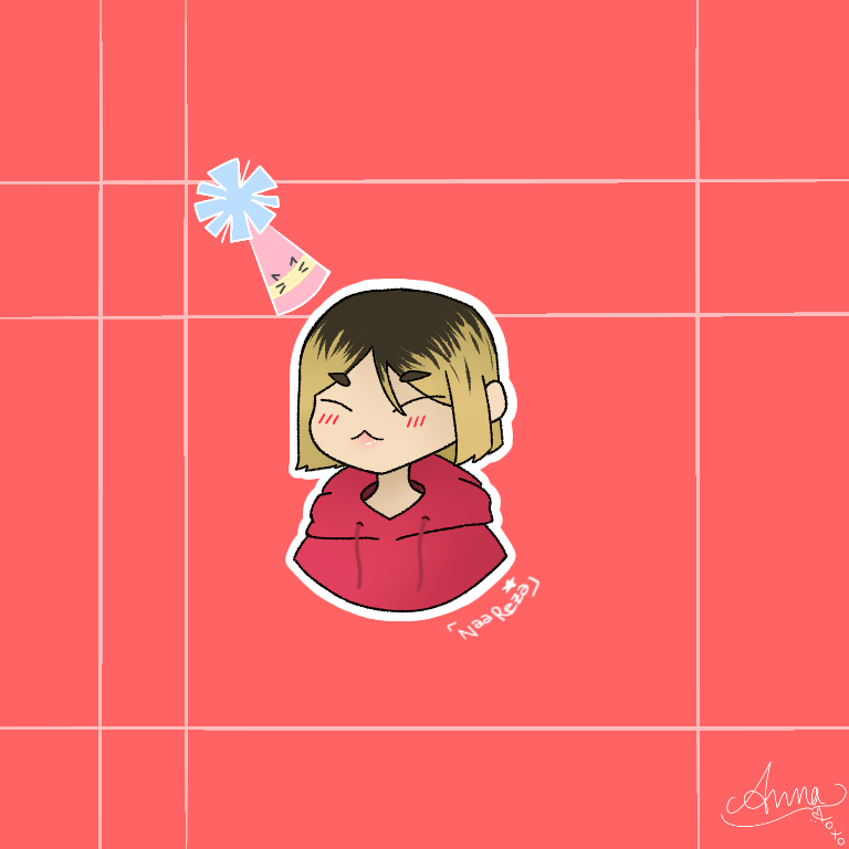 Happy birthday Kozume Kenma!!! - ibisPaint