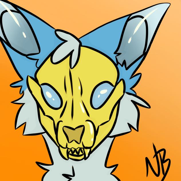 skully headshot - ibisPaint