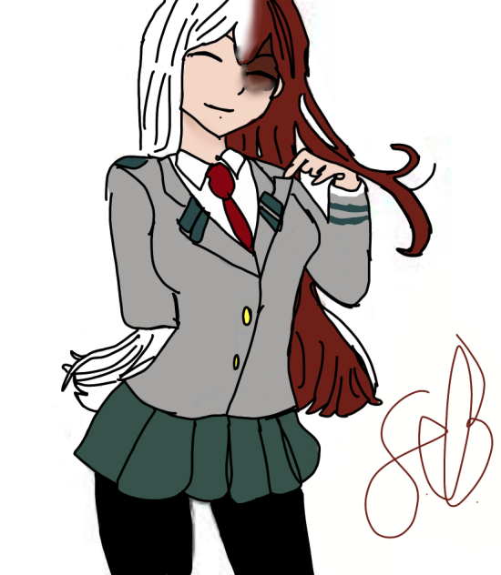 Female Todoroki - ibisPaint