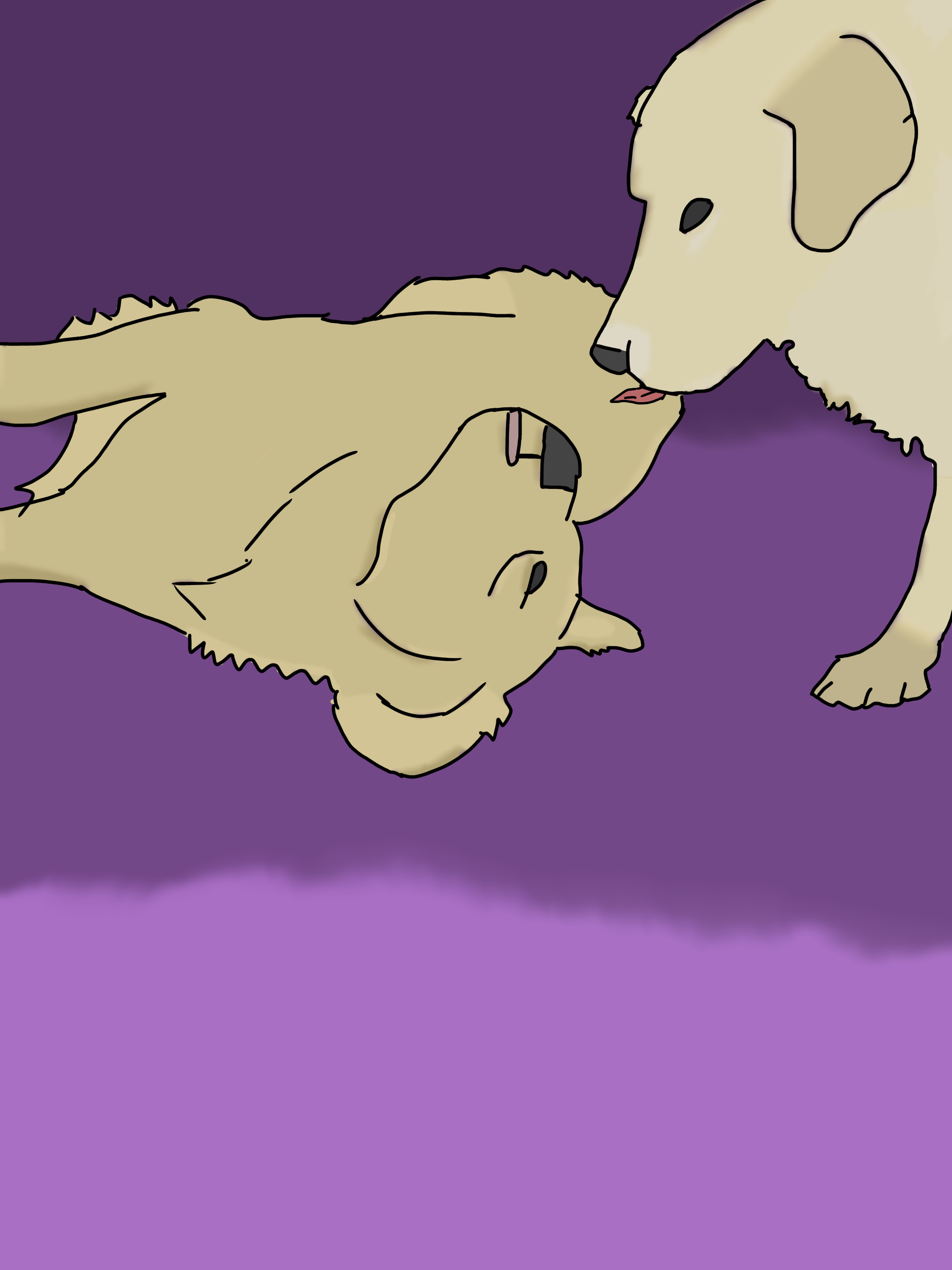 George and Marley - ibisPaint