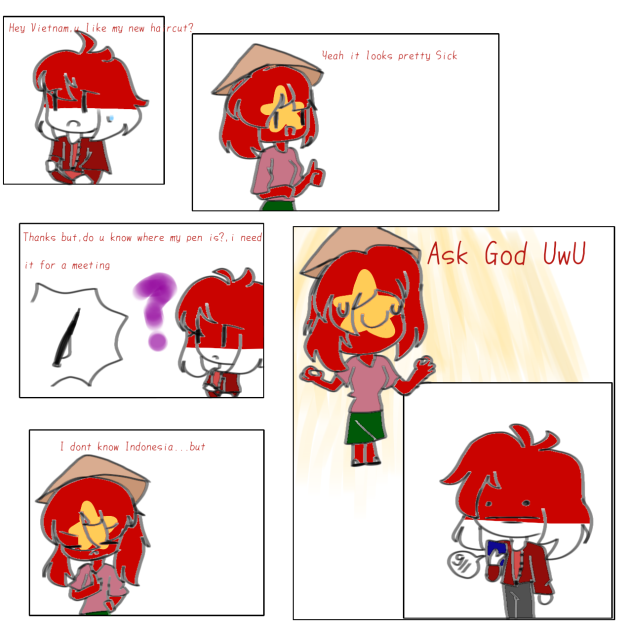 Countryhumans comic#3 - ibisPaint