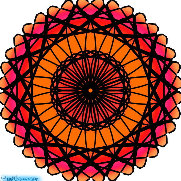 Sunset Flower - ibisPaint