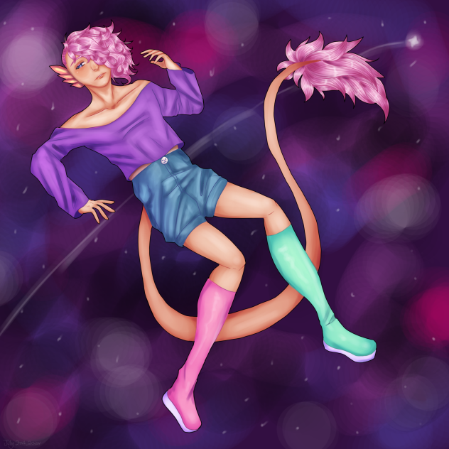 Drifting in Dreams redraw - ibisPaint