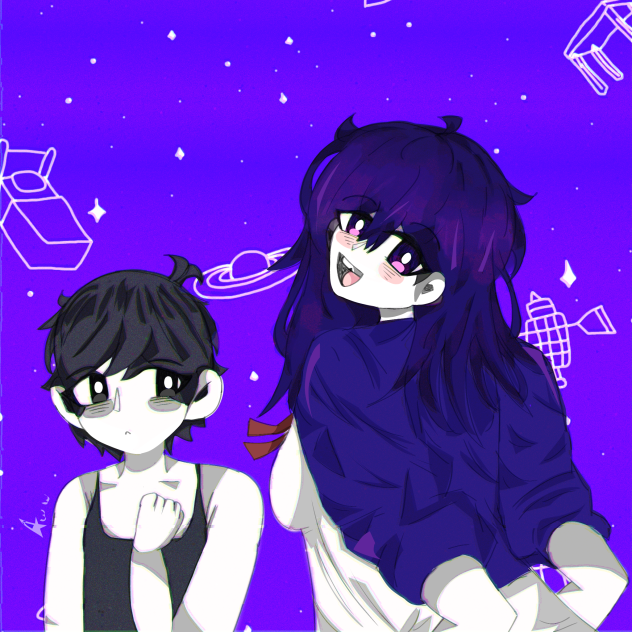 Mari and Omori - ibisPaint