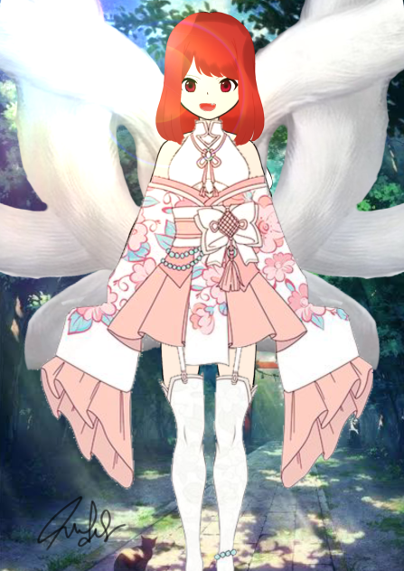 Nine Tailed Fox - ibisPaint