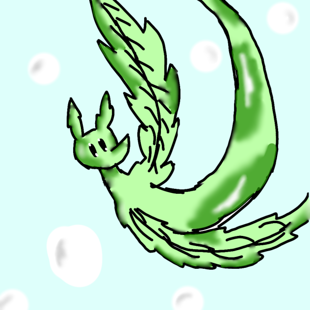 leaf water dragon - ibisPaint