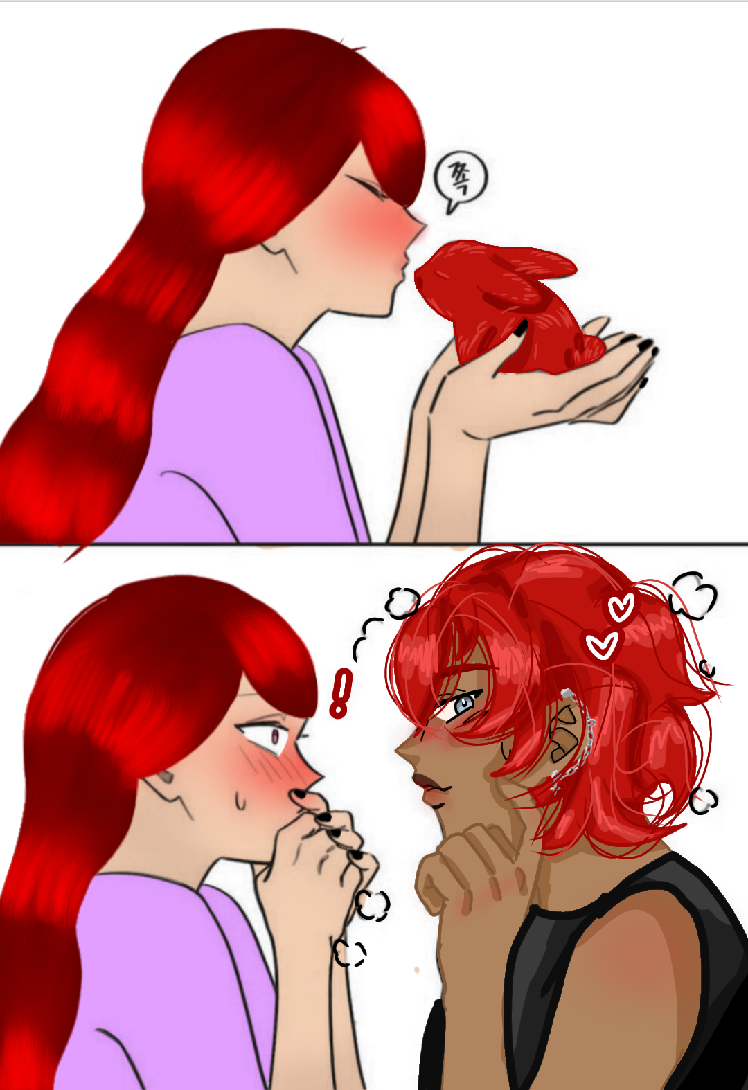 Collabbb again teehee - ibisPaint