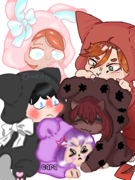 Cute animal collab - ibisPaint