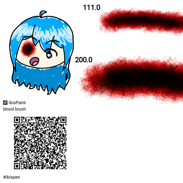 blood brush - ibisPaint
