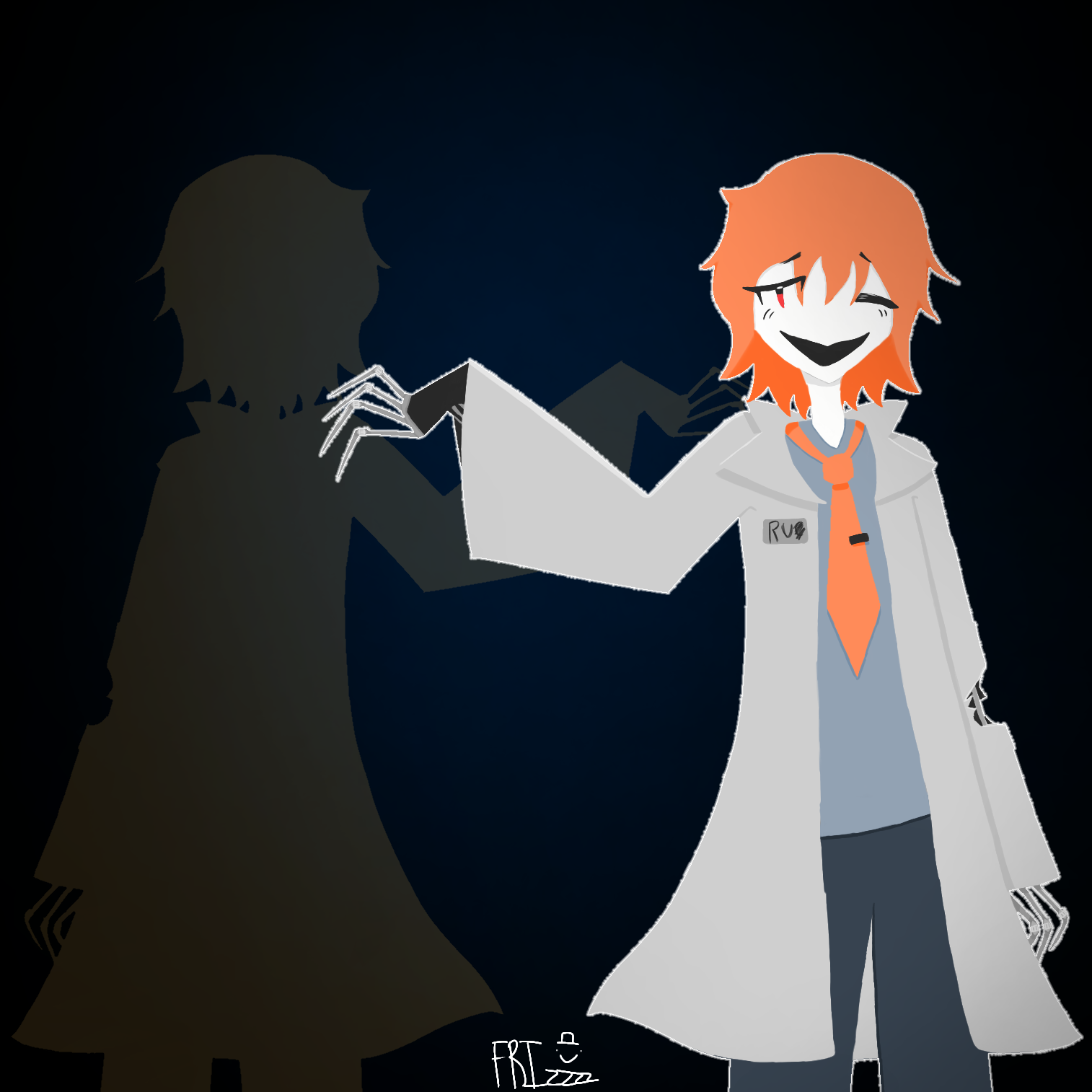 robot-ish scientist yuh - ibisPaint