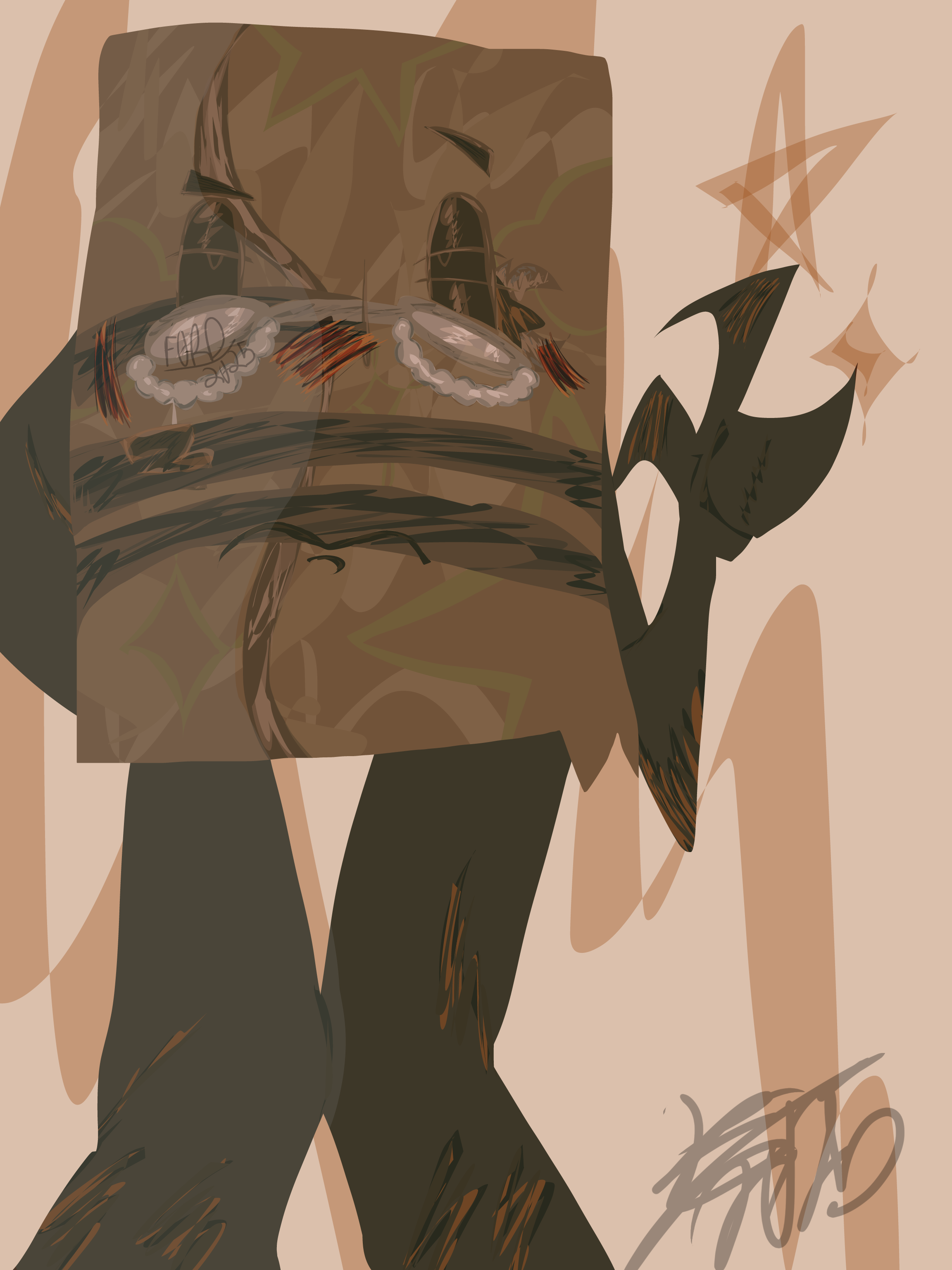 objectsona for a friend. - ibisPaint