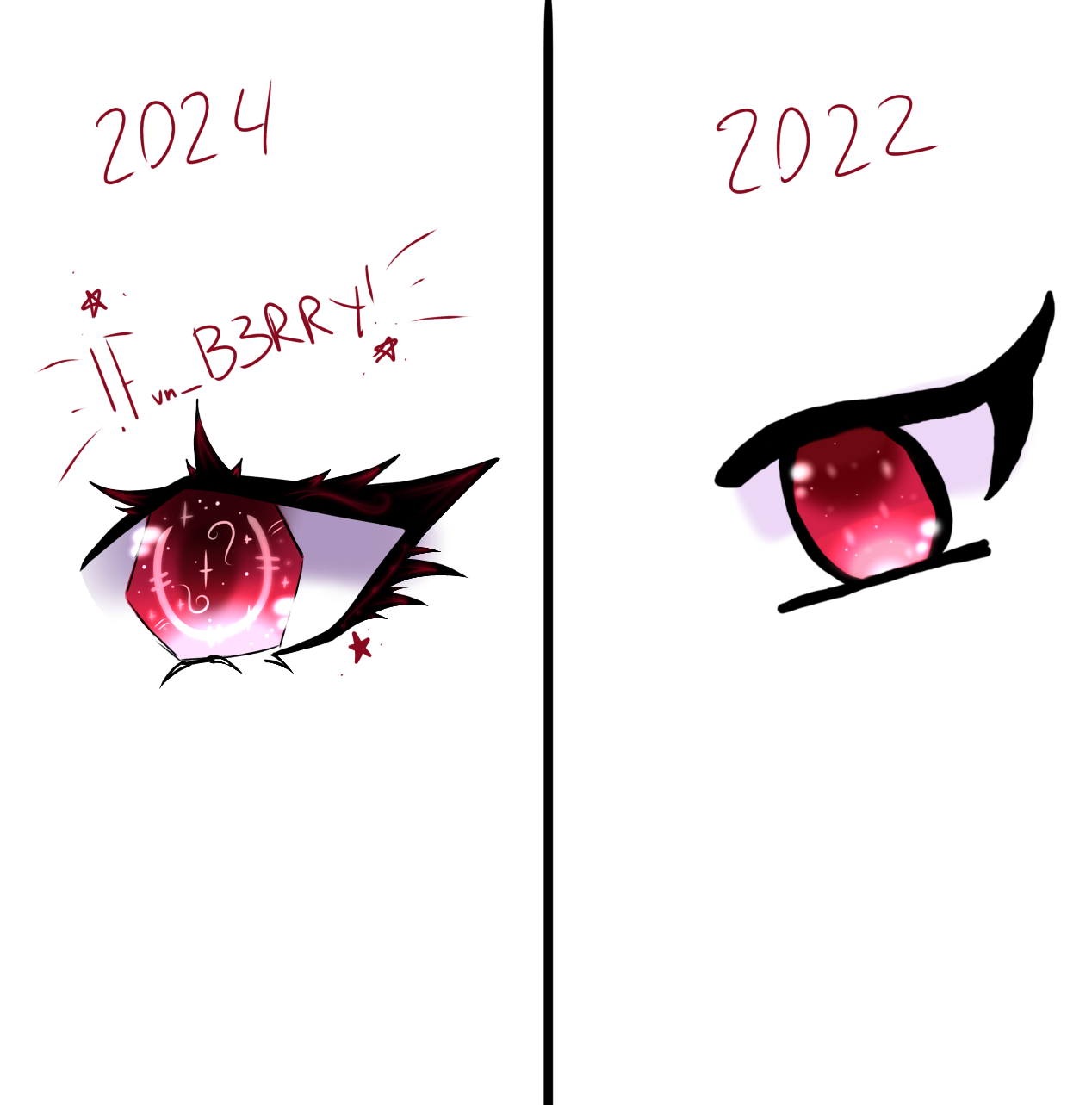 Can you guys spot the difference B) - ibisPaint