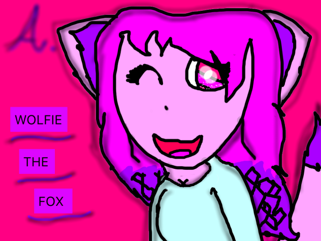 My Friend Wolfie! - ibisPaint