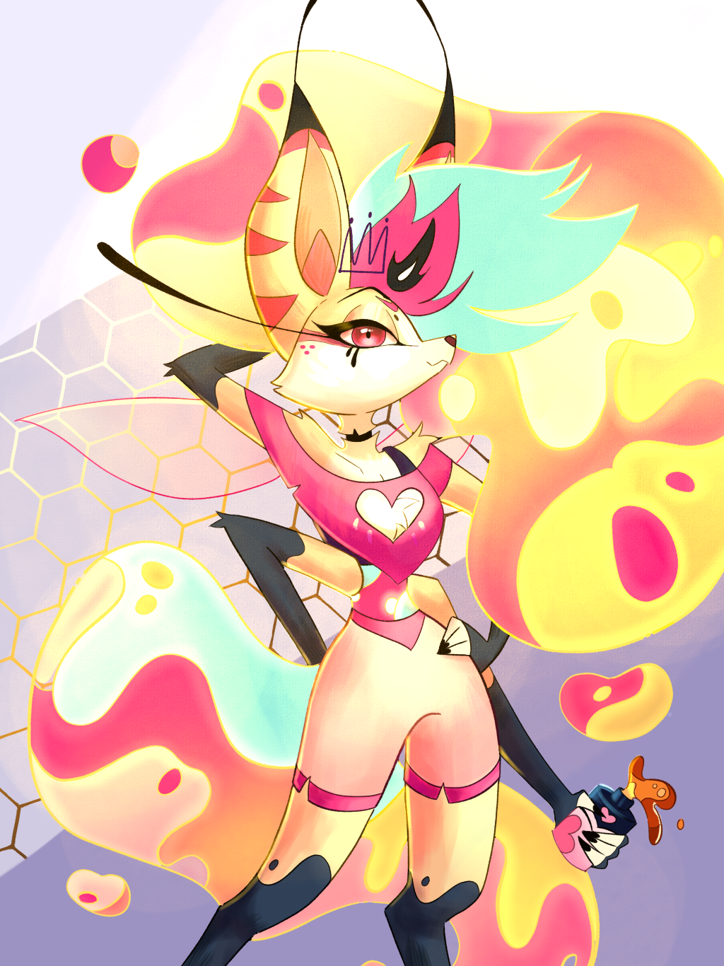 Queen Bee - Beelzebub - ibisPaint