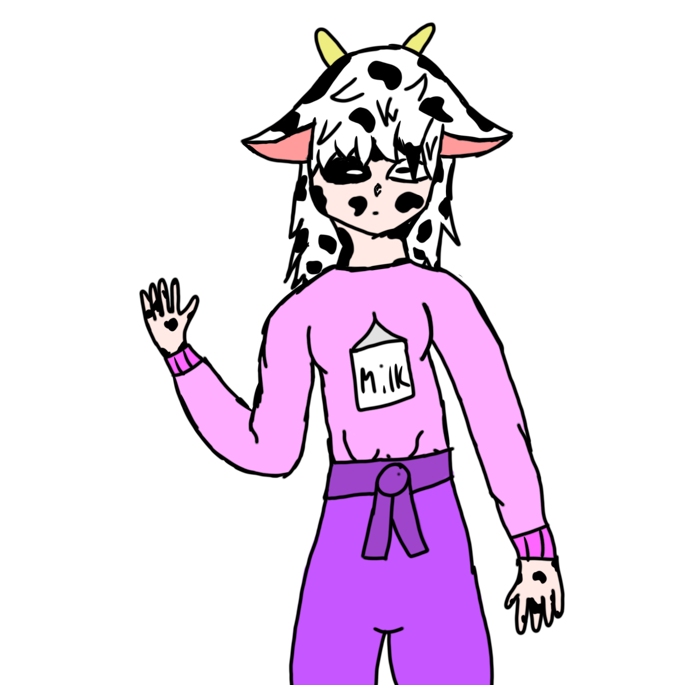 Cow person - ibisPaint