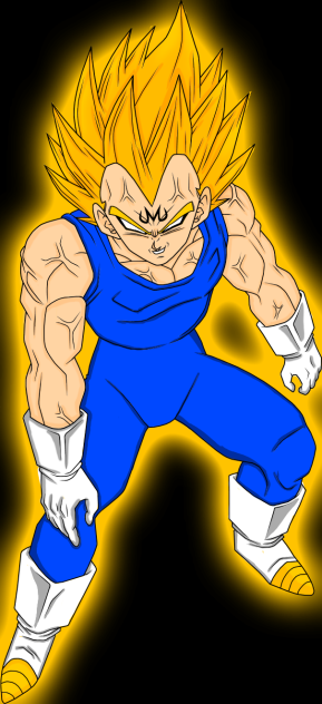 vegeta majin - ibisPaint