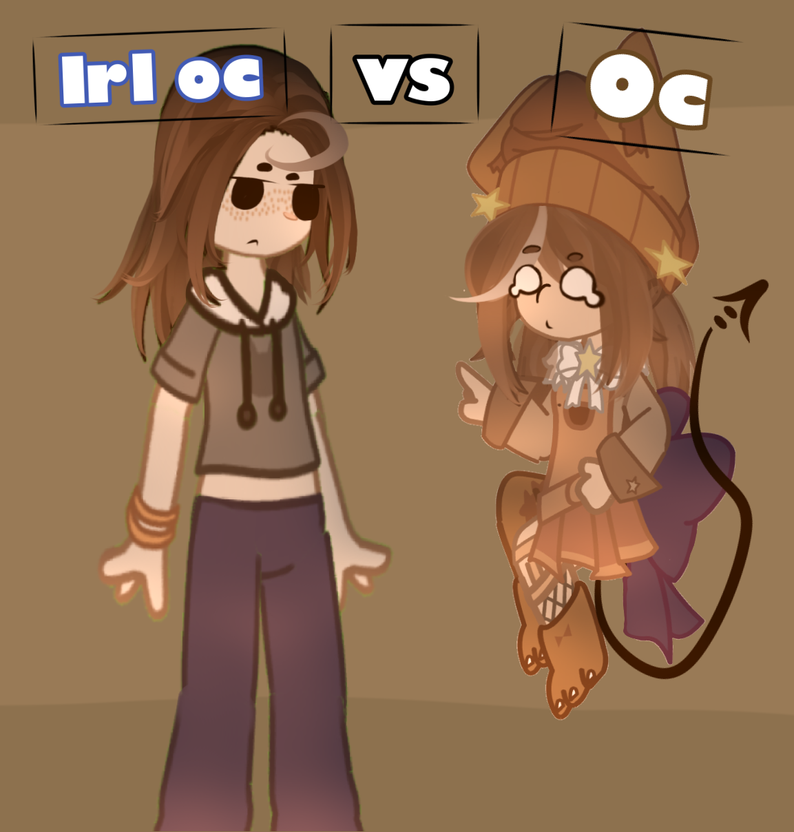 Irl Oc VS OC - ibisPaint