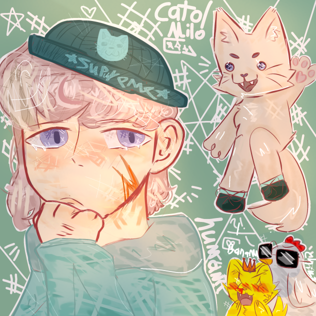 Human Cato! - ibisPaint