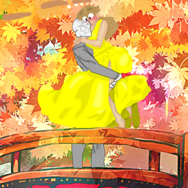 Dancing couple collab - ibisPaint