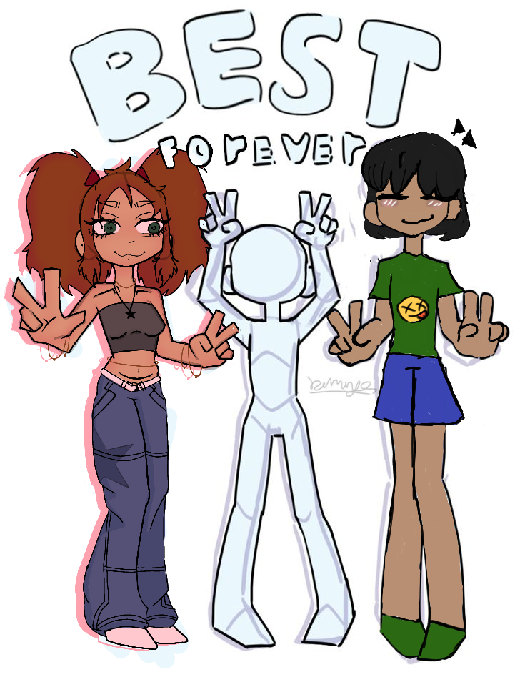 BFF COLLAB!!!! XD - ibisPaint